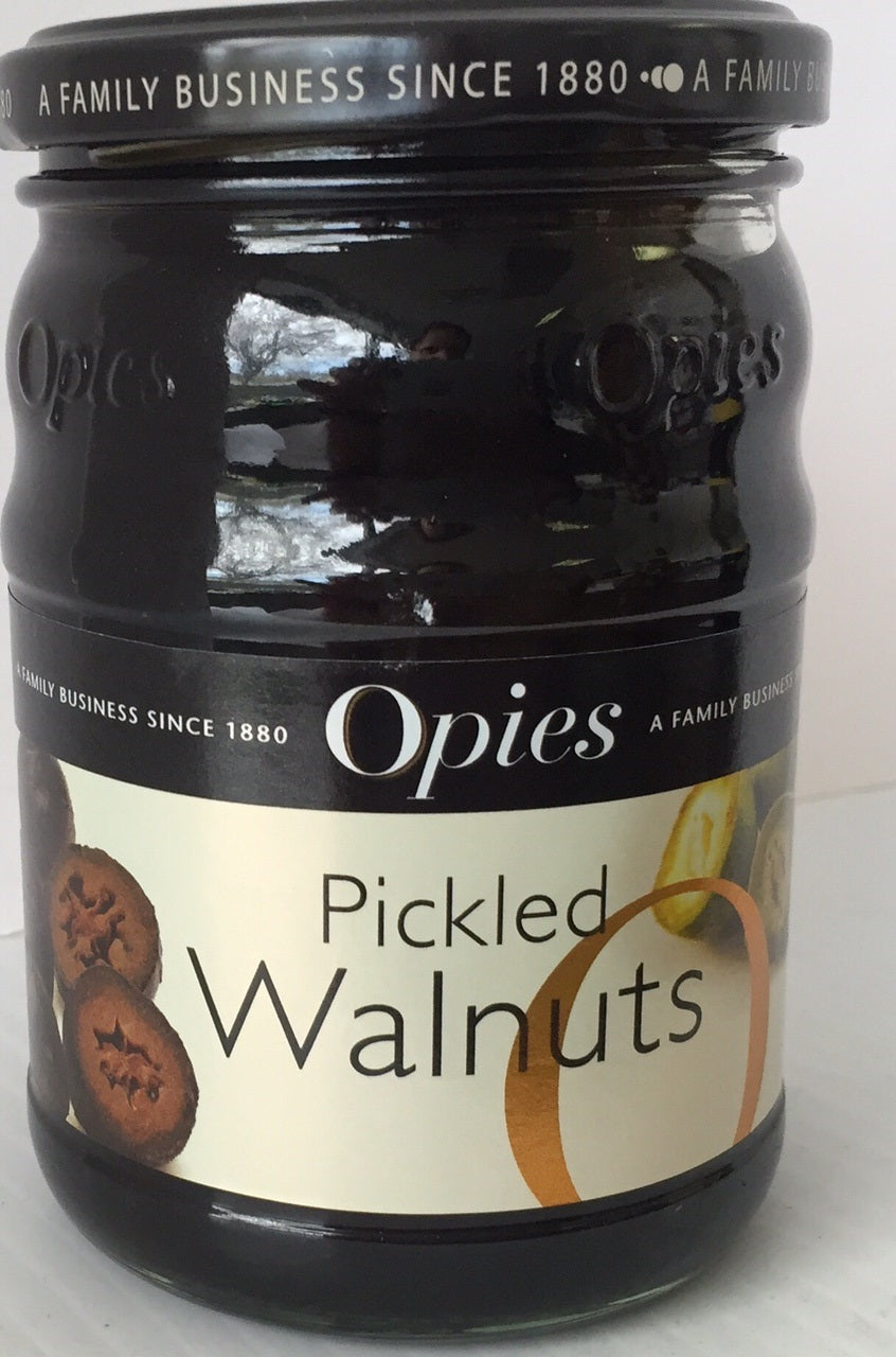 Opies Pickled Walnuts 390g x 6 - britishaisles